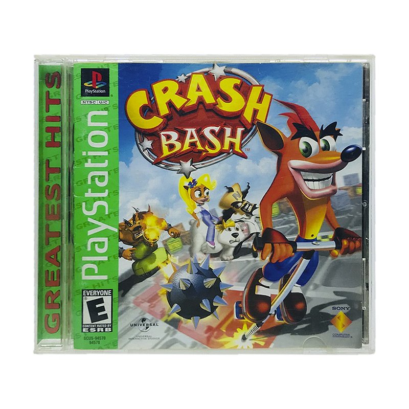 Jogo Crash Bash Ps1 Meugameusado
