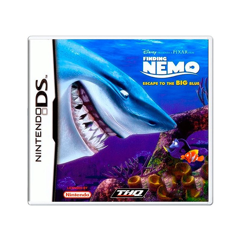 Jogo Finding Nemo: Escape to the Big Blue - DS - MeuGameUsado