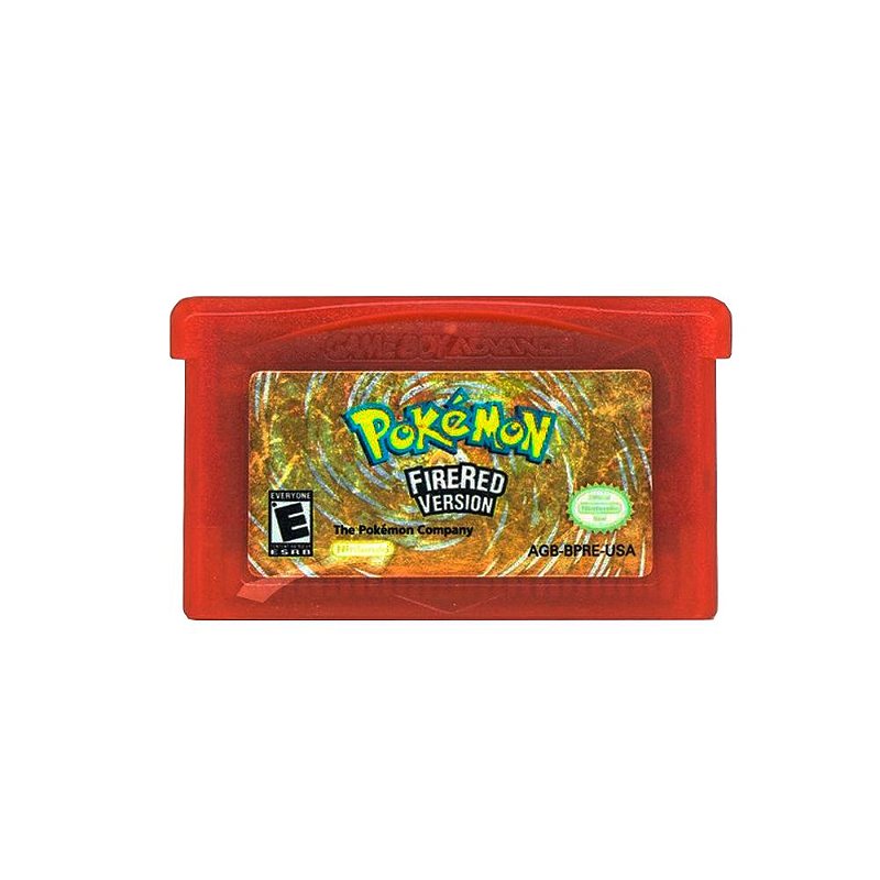 Jogo Pokémon Fire Red Version - GBA Game Boy Advance - MeuGameUsado