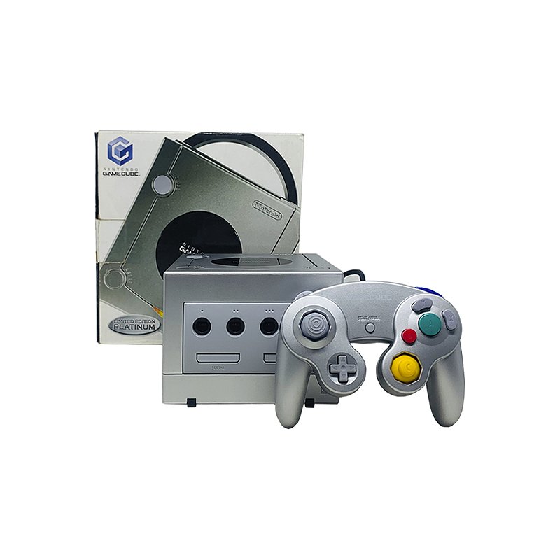 Console Nintendo GameCube Prata (Limited Edition Platinum) - Nintendo ...