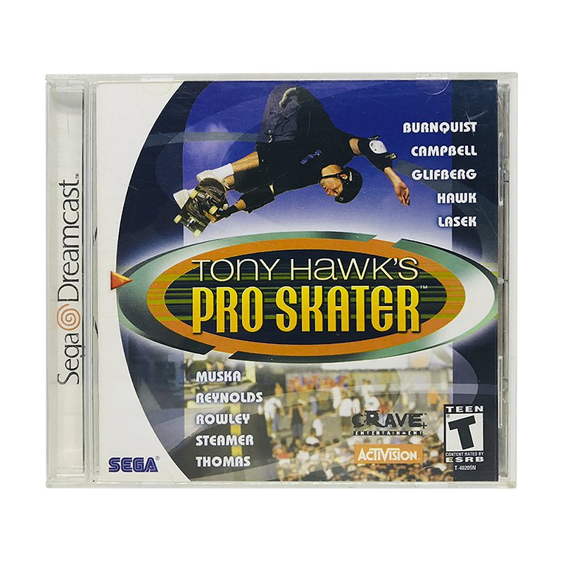 Jogo Tony Hawk's Pro Skater - DreamCast - MeuGameUsado