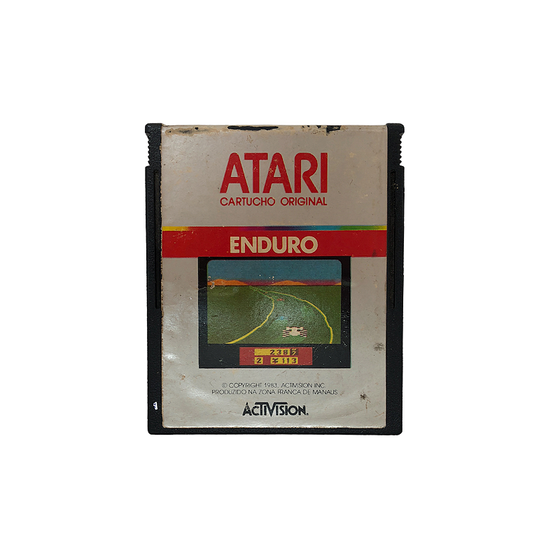 Jogo Enduro - Atari - MeuGameUsado