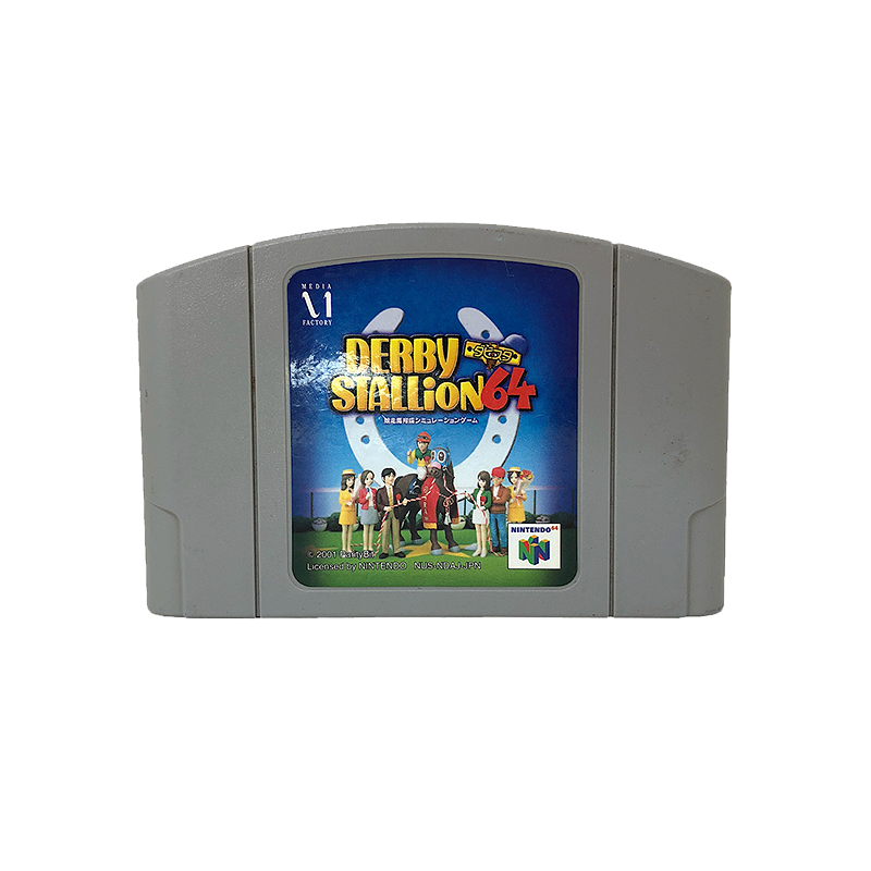 Jogo Derby Stallion 64 - N64 - MeuGameUsado