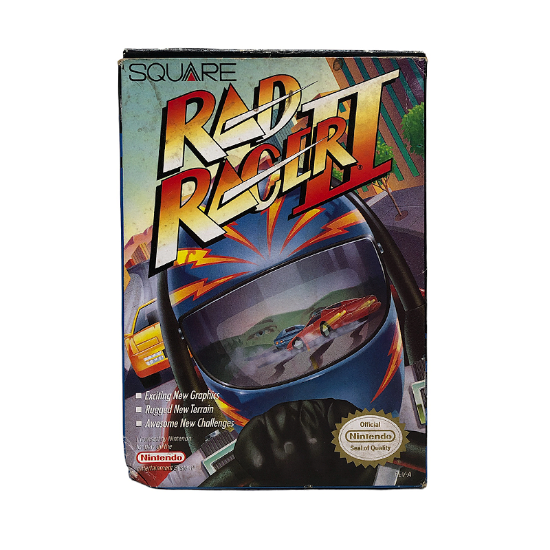 Jogo Rad Racer II - NES - MeuGameUsado