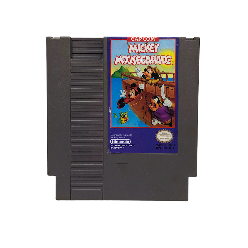 Jogo Mickey Mousecapade - NES - MeuGameUsado