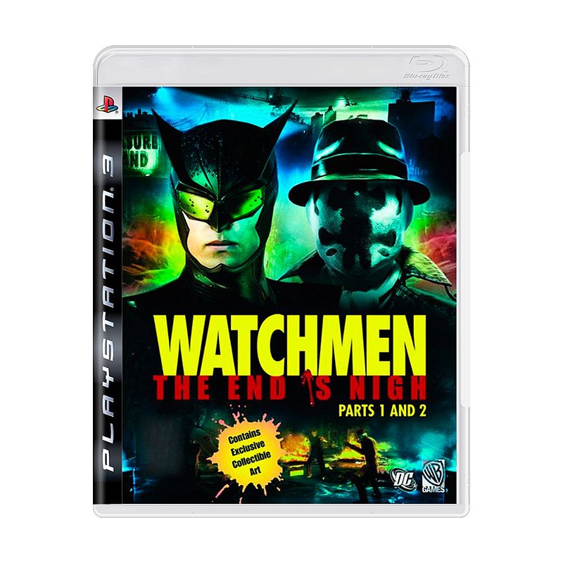 Jogo Watchmen The End is Nigh - Parte 1 e 2 - PS3 - MeuGameUsado