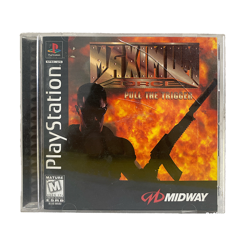 Jogo Maximum Force - PS1 - MeuGameUsado