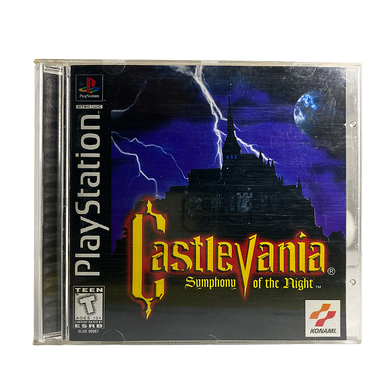 Jogo Castlevania: Symphony of the Night - PS1 - MeuGameUsado