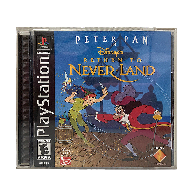Jogo Peter Pan in Disney's Return to Neverland - PS1 - MeuGameUsado