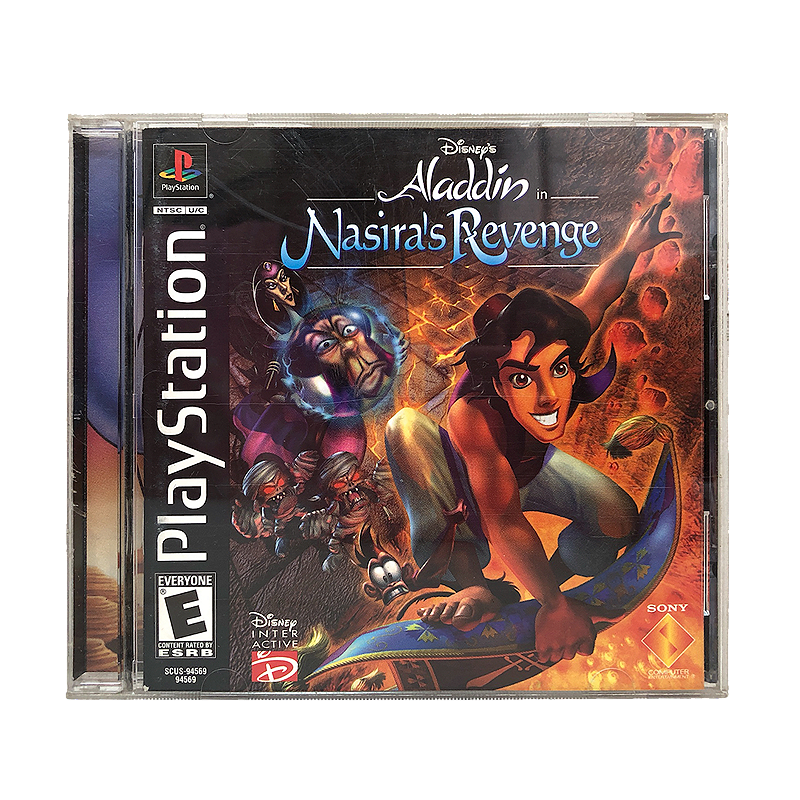 Jogo Disney's Aladdin in Nasira's Revenge - PS1 - MeuGameUsado