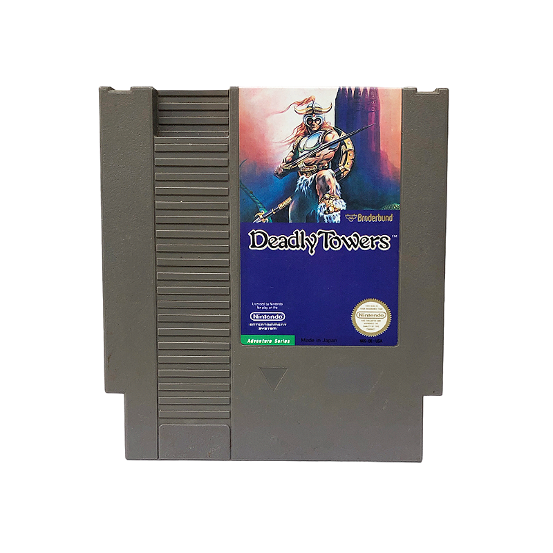 Jogo Deadly Towers - NES - MeuGameUsado