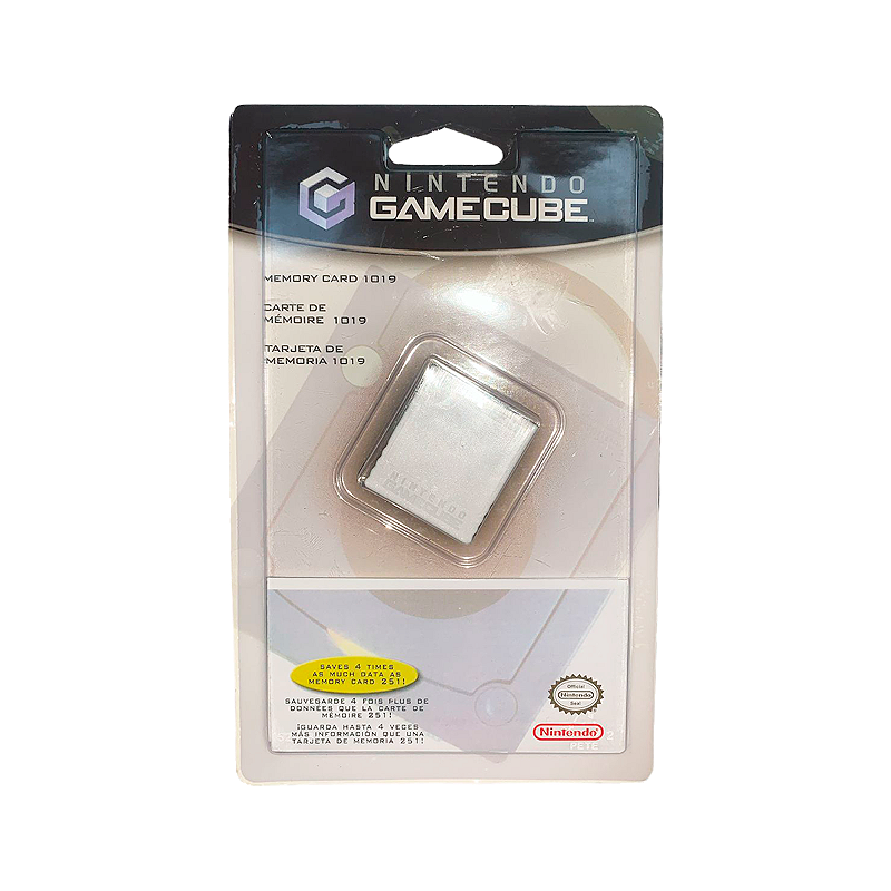 Memory Card Original Nintendo GameCube - GC (Lacrado) - MeuGameUsado