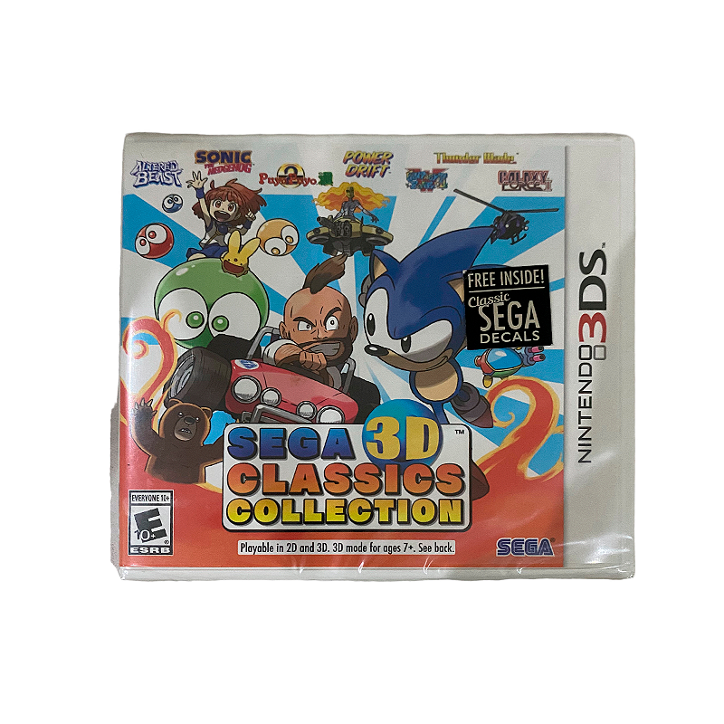 Jogo Sega 3D Classics Collection - 3DS - MeuGameUsado