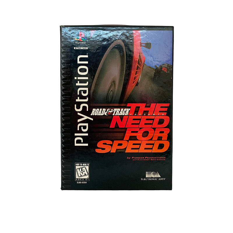 Jogo Road & Track Presents: The Need for Speed - PS1 (Long Box ...