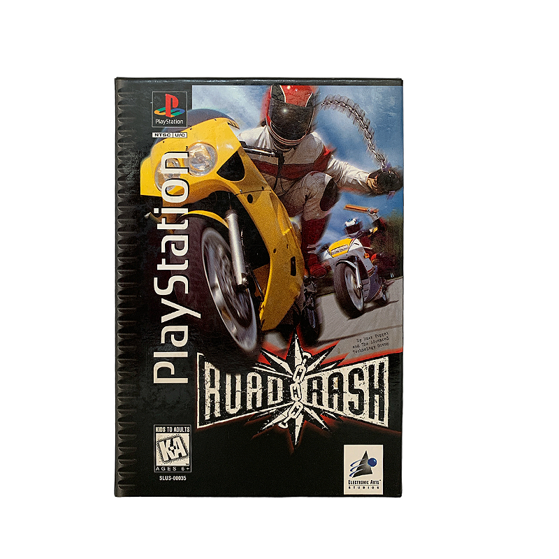 Jogo Road Rash - PS1 (Long Box) - MeuGameUsado