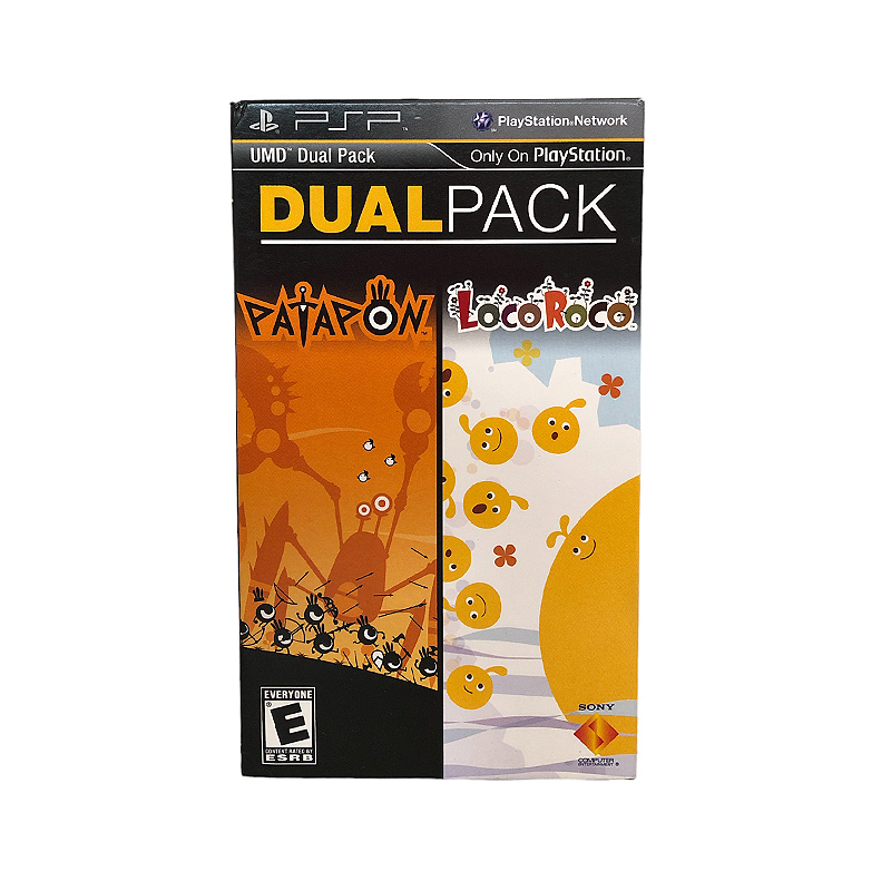 Jogo Dual Pack: Patapon / LocoRoco - PSP - MeuGameUsado