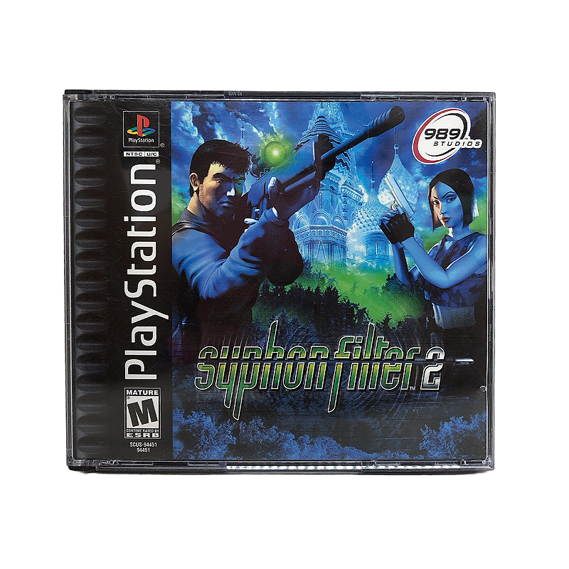 Jogo Syphon Filter 2 - PS1 - MeuGameUsado