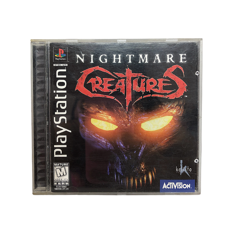 Jogo Nightmare Creatures - PS1 - MeuGameUsado
