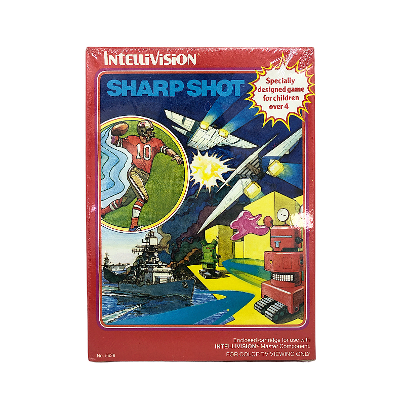 Jogo Sharp Shot - Intellivision - MeuGameUsado