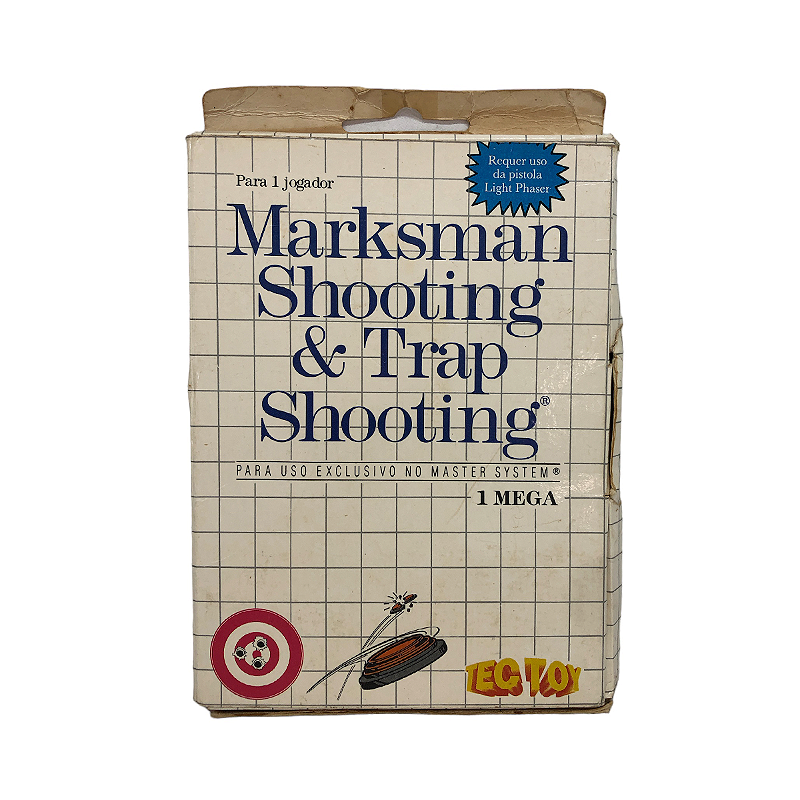 Jogo Marksman Shooting & Trap Shooting - Master System - MeuGameUsado