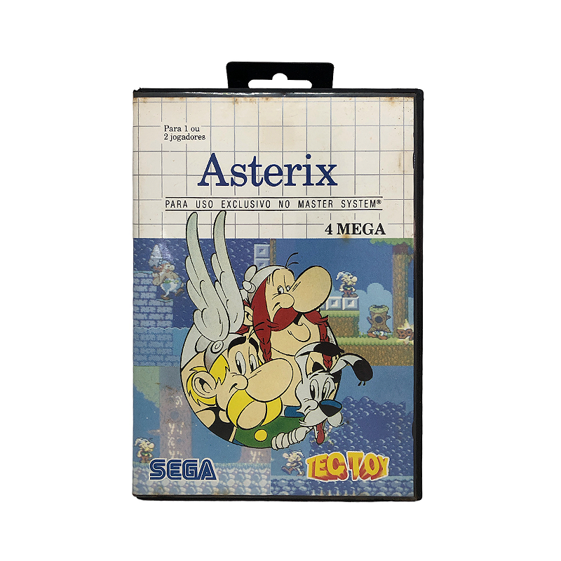 Jogo Asterix - Master System - MeuGameUsado