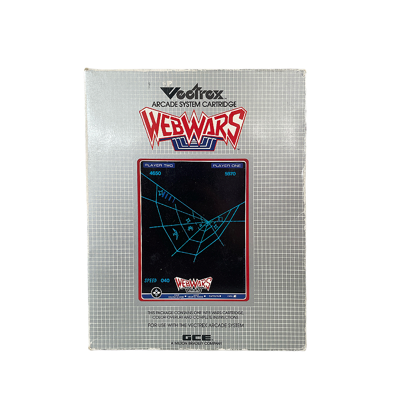 Jogo Web Wars - Vectrex - MeuGameUsado