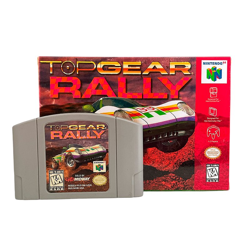 Jogo Top Gear Rally - N64 - MeuGameUsado