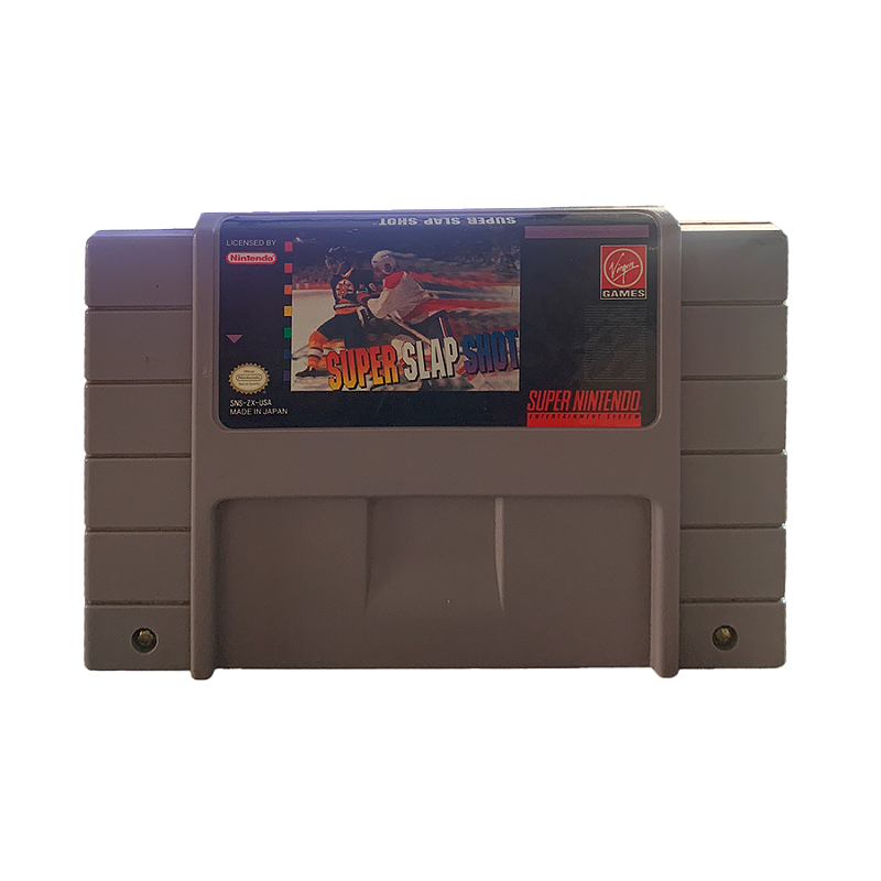 Jogo Super Slap Shot - SNES - MeuGameUsado