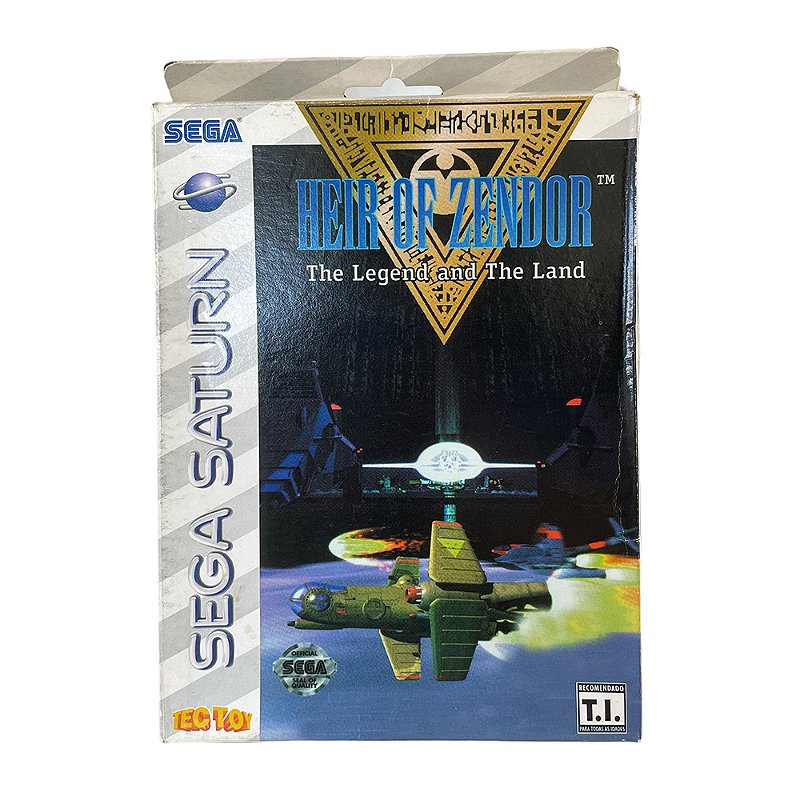 Jogo Heir of Zendor: The Legend and The Land - Sega Saturn - MeuGameUsado