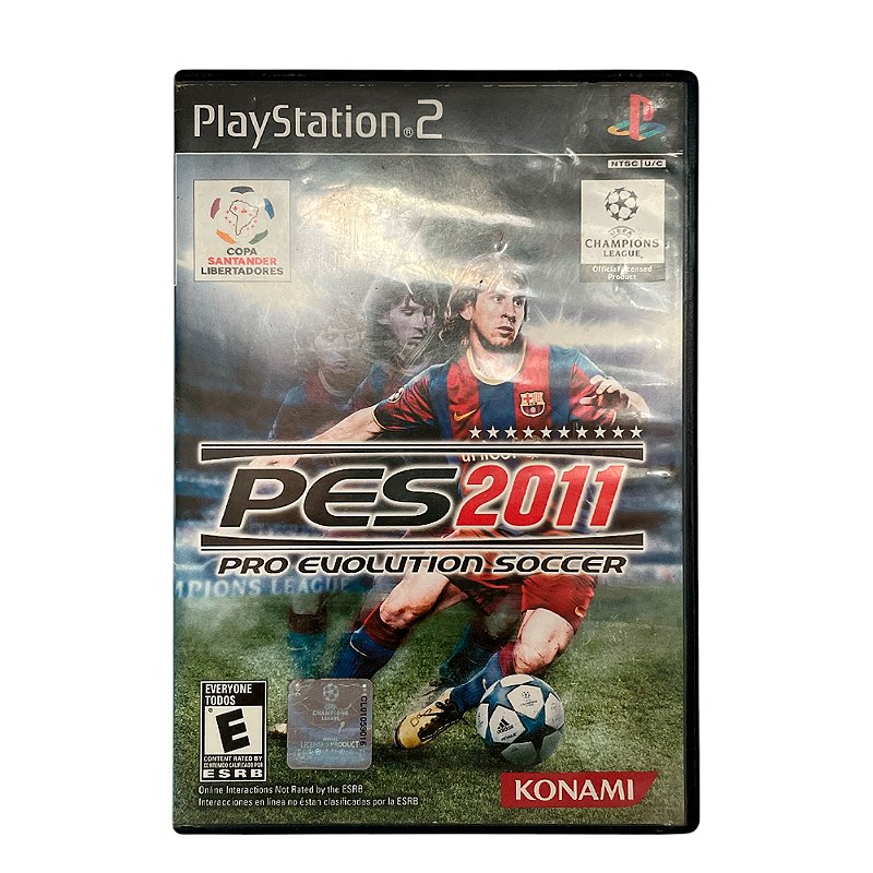 Jogo Pro Evolution Soccer 2011 - PS2 - MeuGameUsado