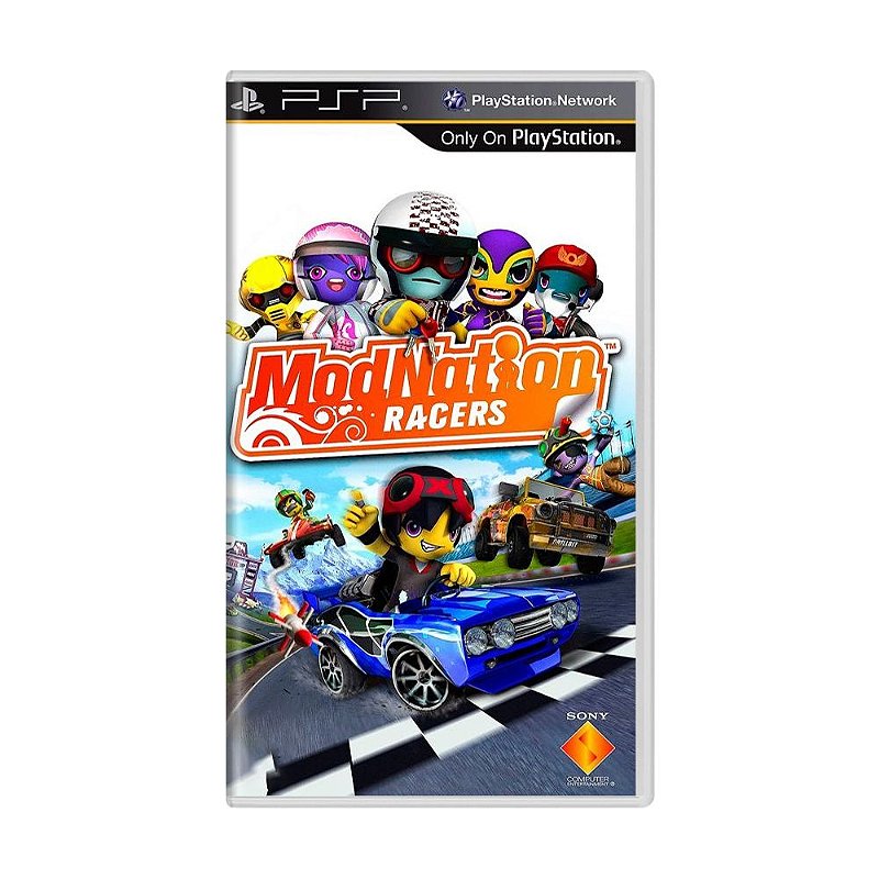 Jogo ModNation Racers - PSP - MeuGameUsado