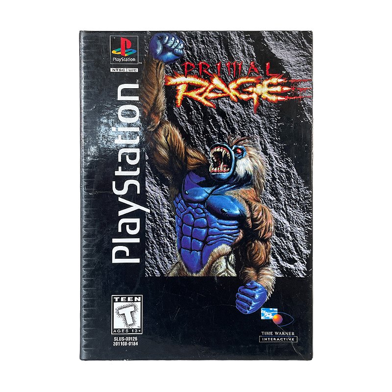 Jogo Primal Rage (Long Box) - PS1 - MeuGameUsado
