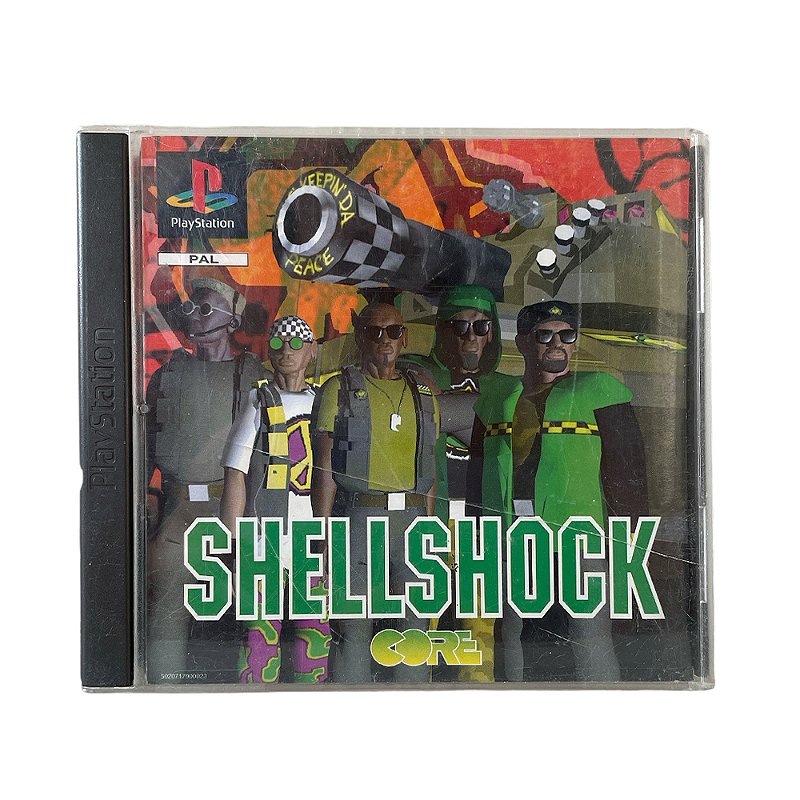 Jogo Shellshock - PS1 (Europeu) - MeuGameUsado
