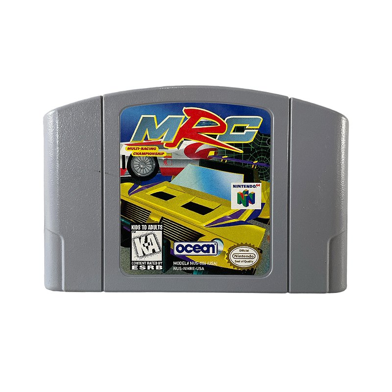 Jogo MRC: Multi-Racing Championship - N64 - MeuGameUsado