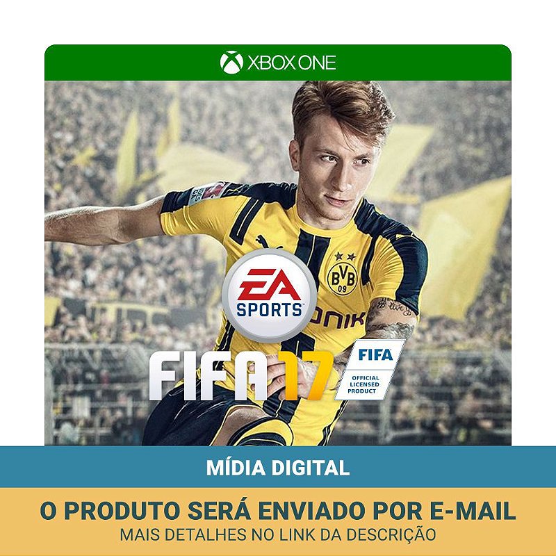 Jogo Fifa 17 (FIFA 2017) - (Mídia digital) - Xbox One - MeuGameUsado