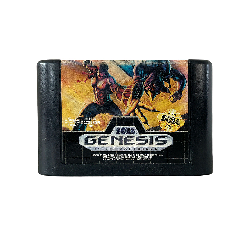 Jogo Slaughter Sport - Mega Drive - MeuGameUsado