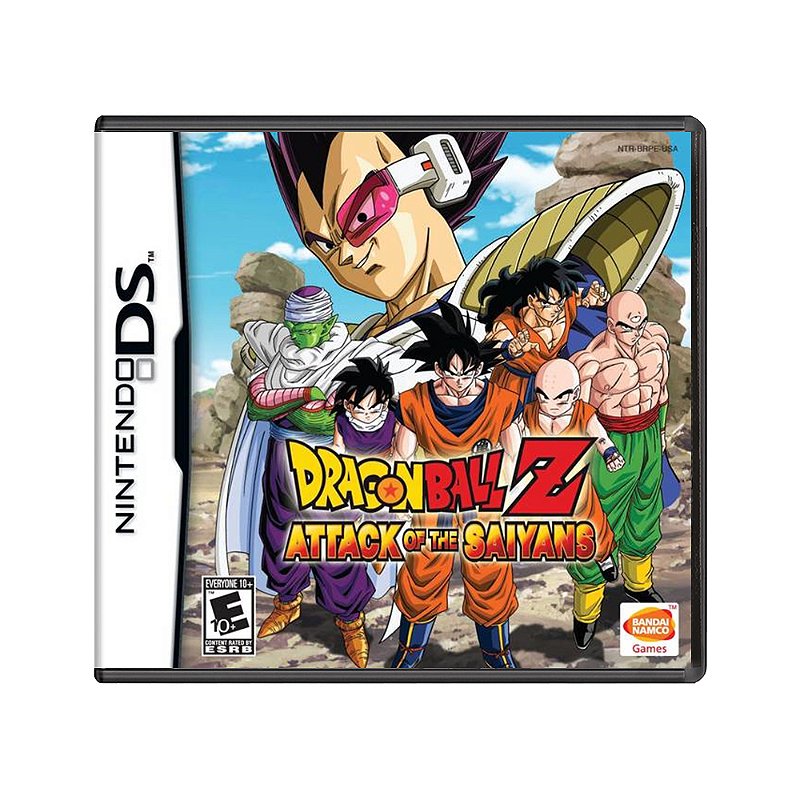 Jogo Dragon Ball Z: Attack of the Saiyans - DS - MeuGameUsado