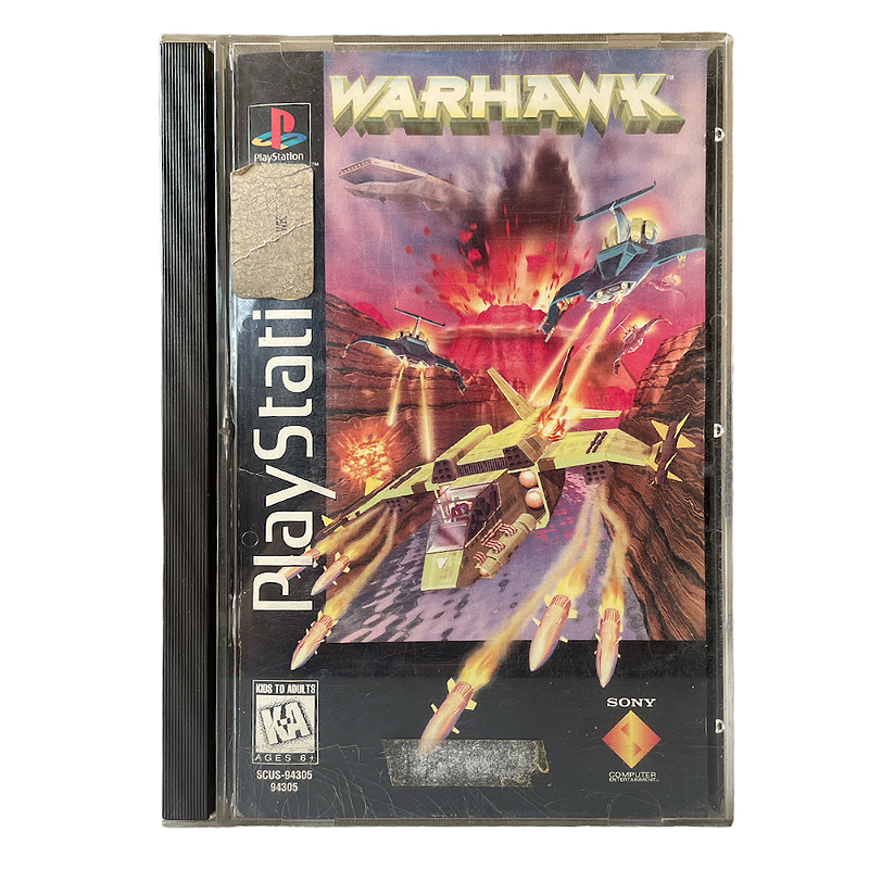 Jogo WarHawk - PS1 (Long Box) - MeuGameUsado
