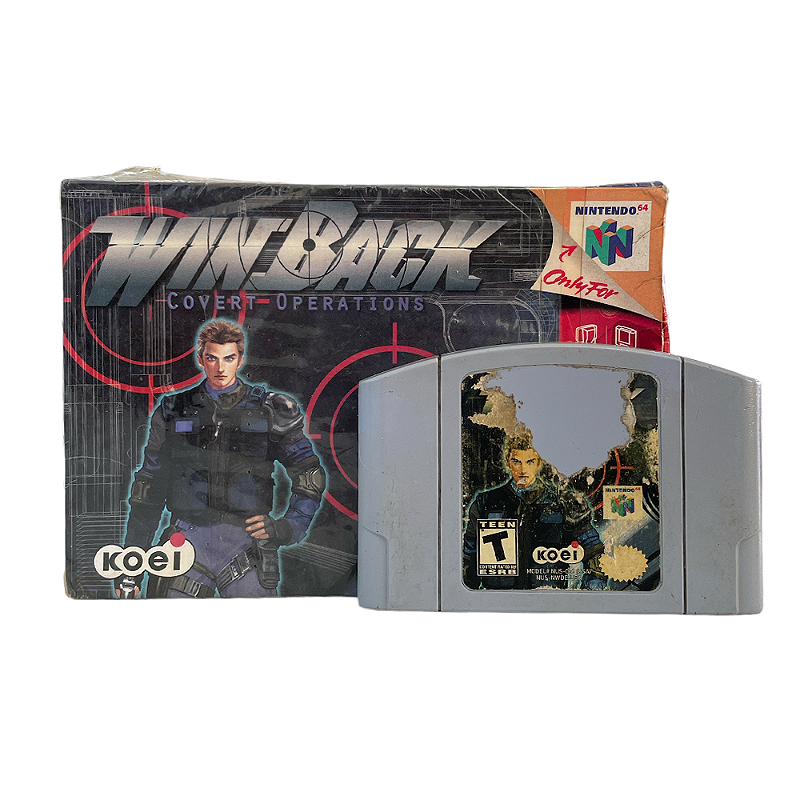 Jogo WinBack: Covert Operations - N64 - MeuGameUsado