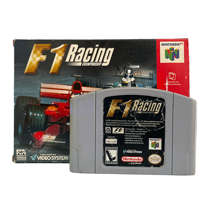 Jogo F1 Racing Championship - N64 - MeuGameUsado