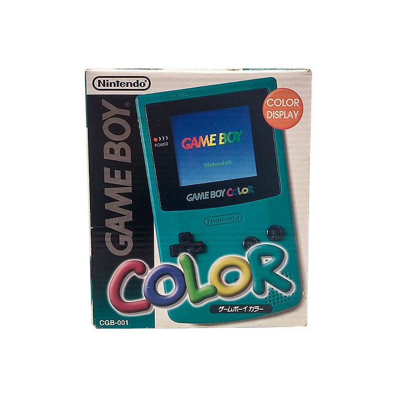 Console Game Boy Color Teal - Nintendo - MeuGameUsado