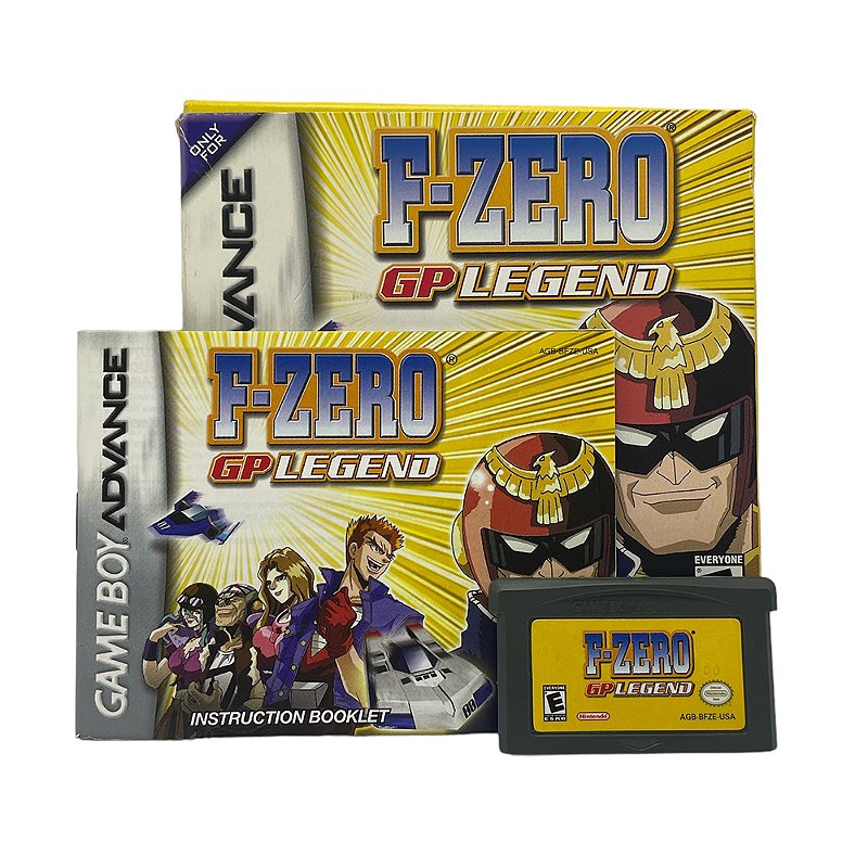 Jogo F-Zero: GP Legend - GBA - MeuGameUsado