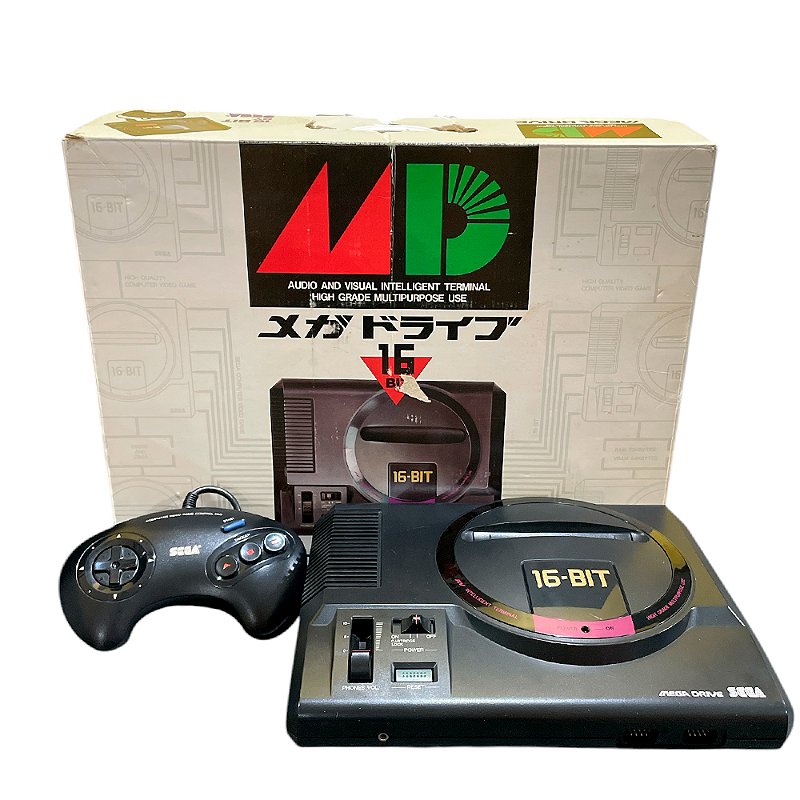 Console Mega Drive 16 BITS - Sega - MeuGameUsado