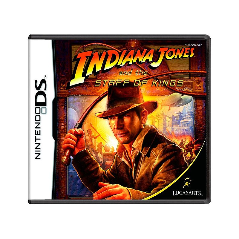 Jogo Indiana Jones and the Staff of Kings - DS - MeuGameUsado