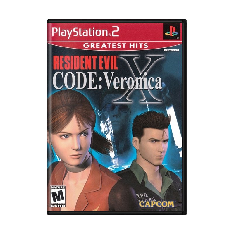 Jogo Resident Evil Code: Veronica X (Greatest Hits) - PS2 - MeuGameUsado