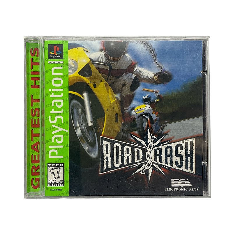 Jogo Road Rash - PS1 - MeuGameUsado