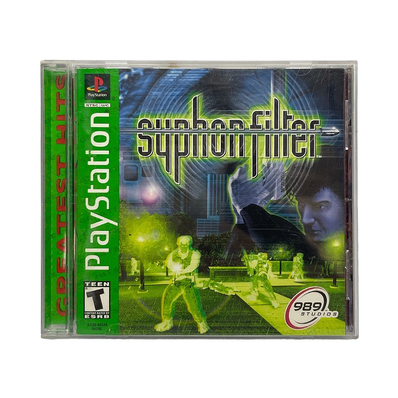 Jogo Syphon Filter - PS1 - MeuGameUsado