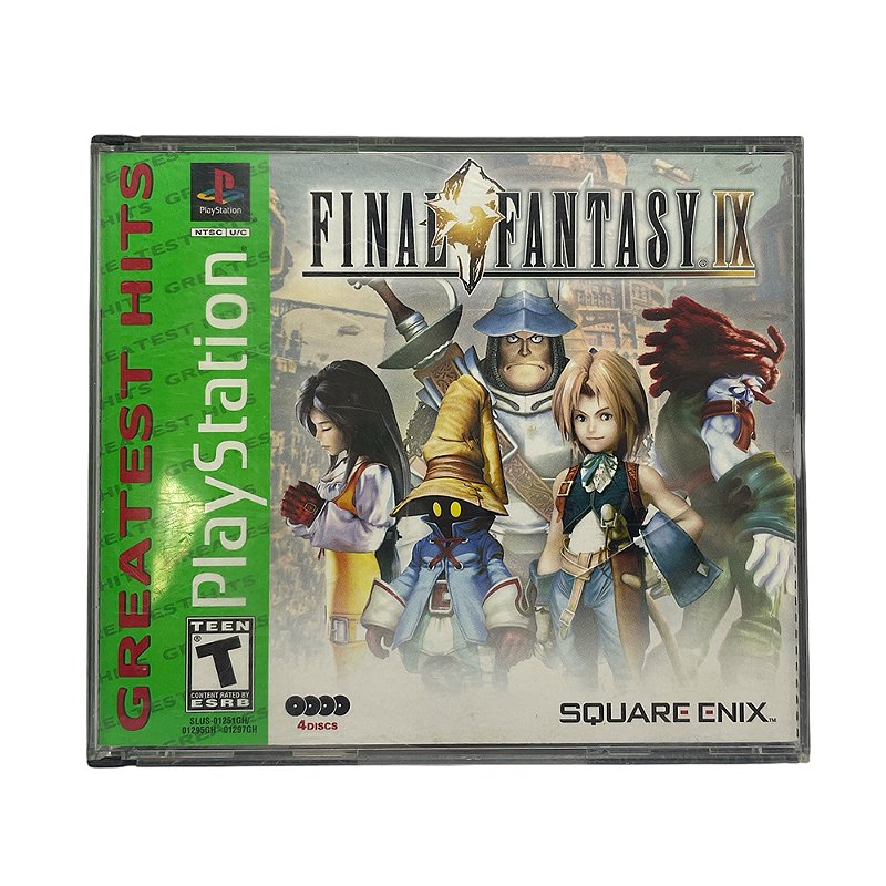 Jogo Final Fantasy IX - PS1 - MeuGameUsado