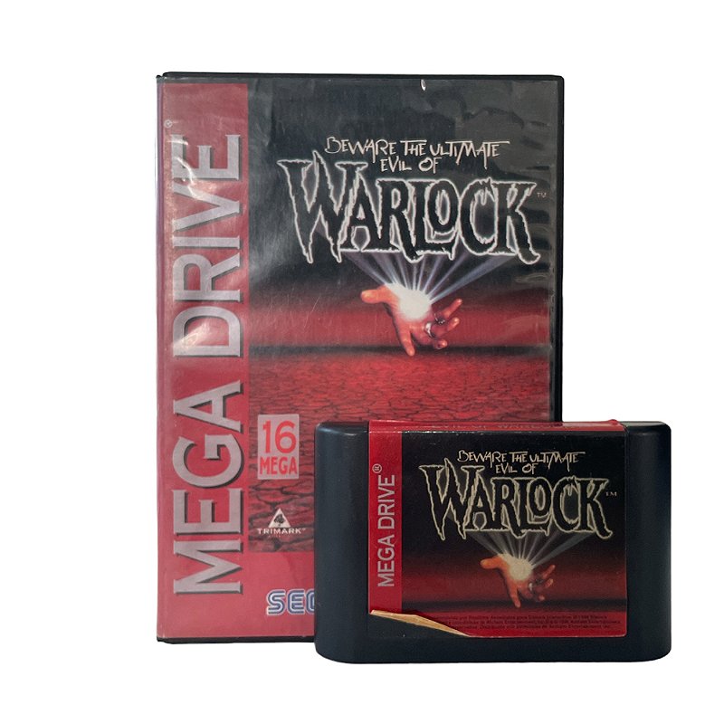 Jogo Warlock - Mega Drive - MeuGameUsado