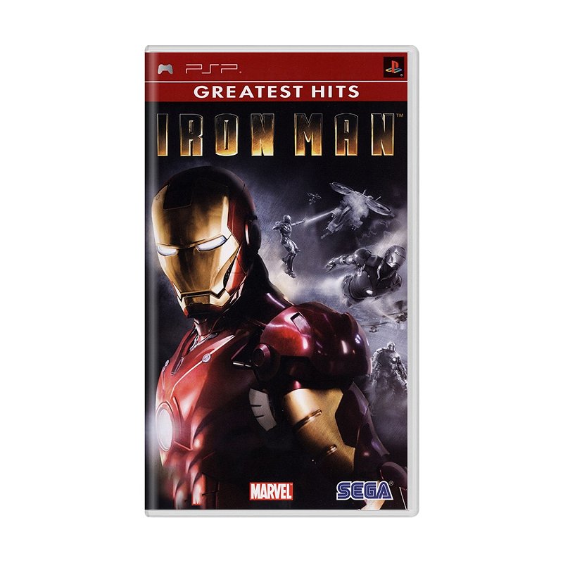 Jogo Iron Man - PSP (Greatest Hits) - MeuGameUsado